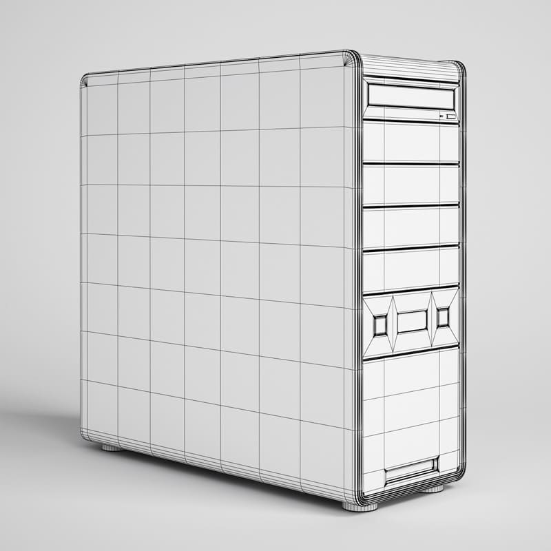 Desktop Computer 21 - CGAxis - 3D models, PBR, HDRI for your 3D ...