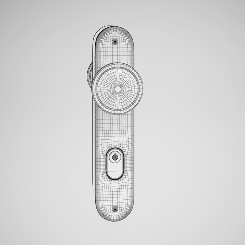 CGAxis Door Handle 04 - CGAxis - 3D models, PBR, HDRI for your 3D ...