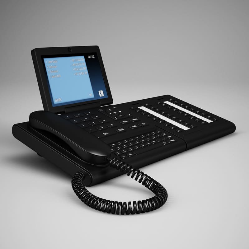 Office Desk Telephone 21 - CGAxis - 3D models, PBR, HDRI for your 3D ...