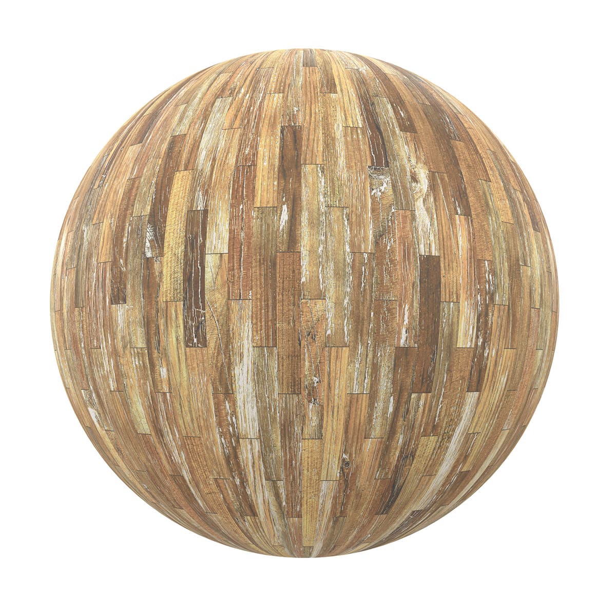 Old Wood Tiles PBR Texture