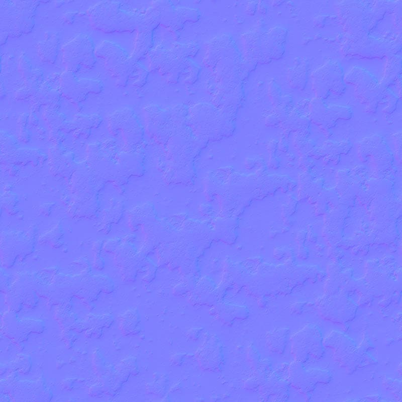 Red Painted Concrete PBR Texture