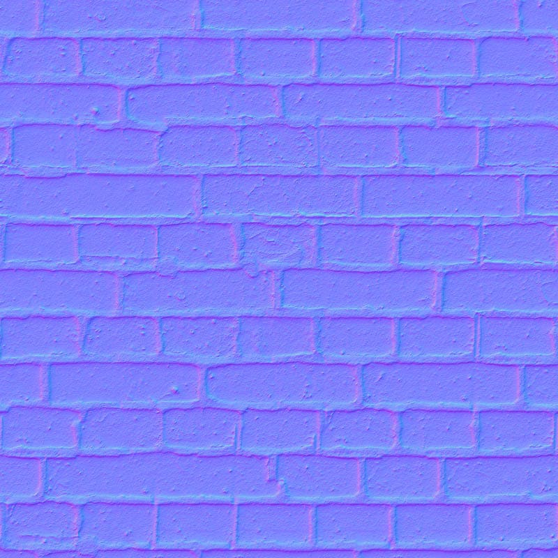 Red Brick Wall PBR Texture