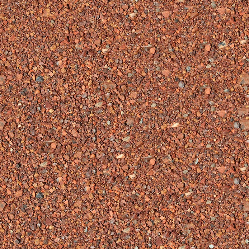 Red Dirt with Stones PBR Texture