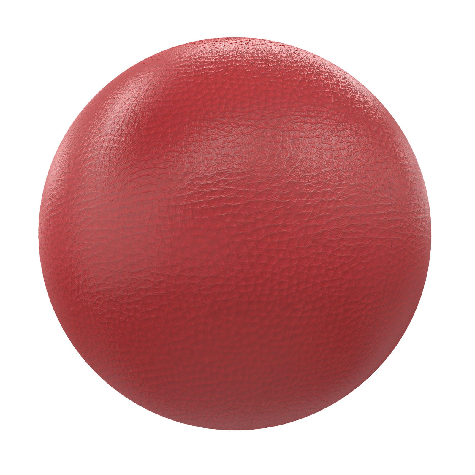 Red Leather PBR Texture
