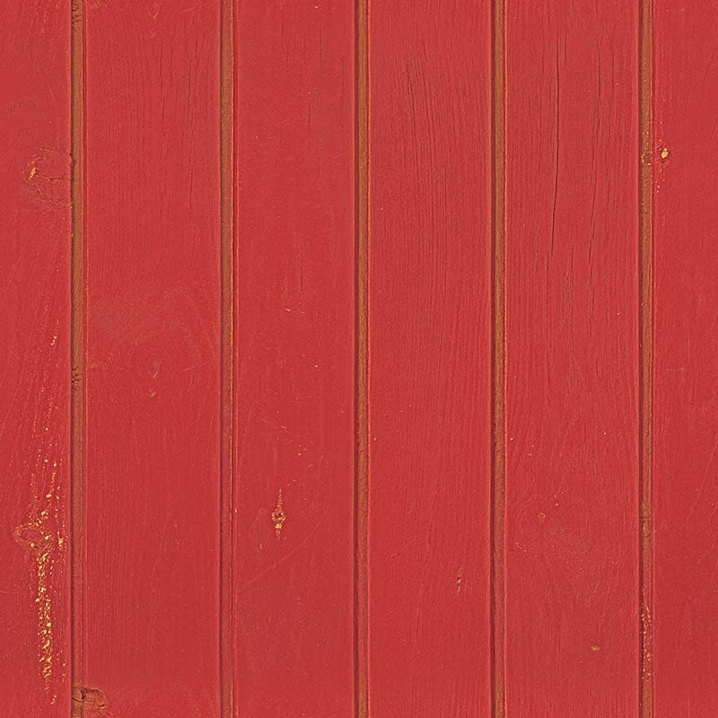 Red Painted Wooden Planks PBR Texture