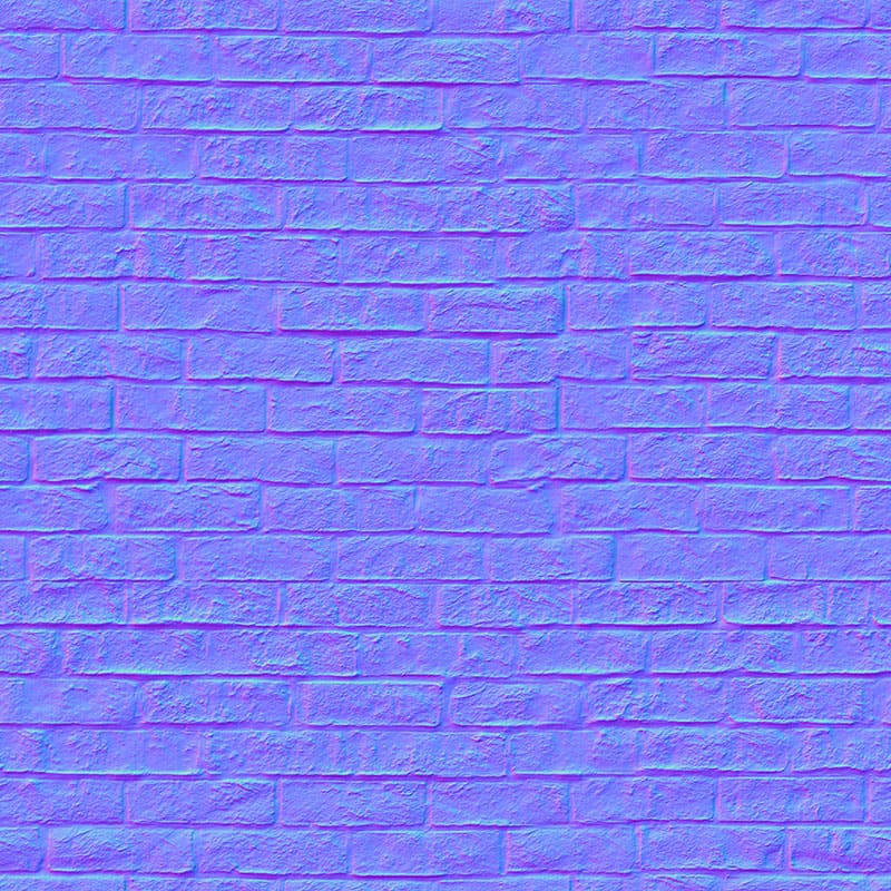 Red Brick Wall PBR Texture