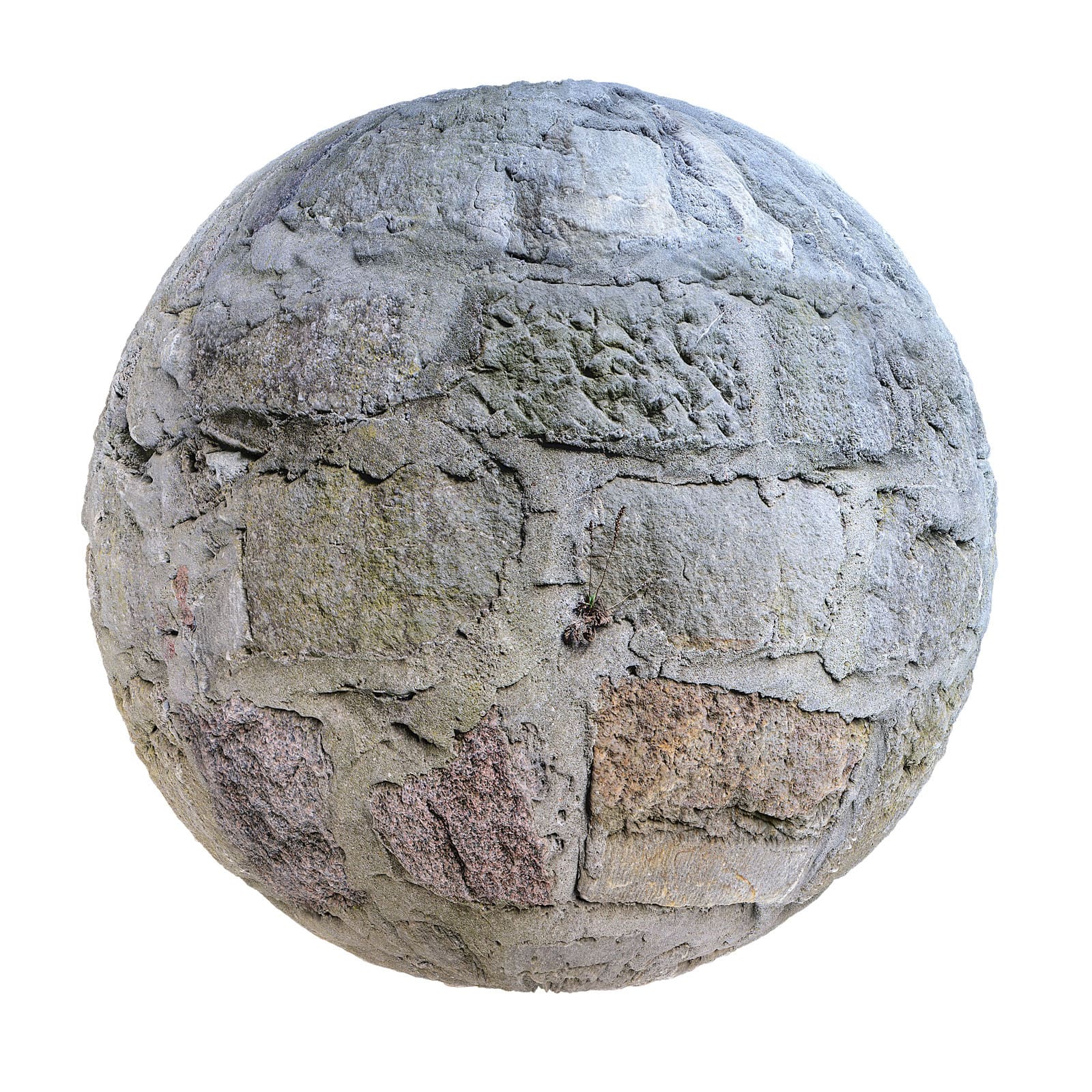 Stone Wall PBR Texture
