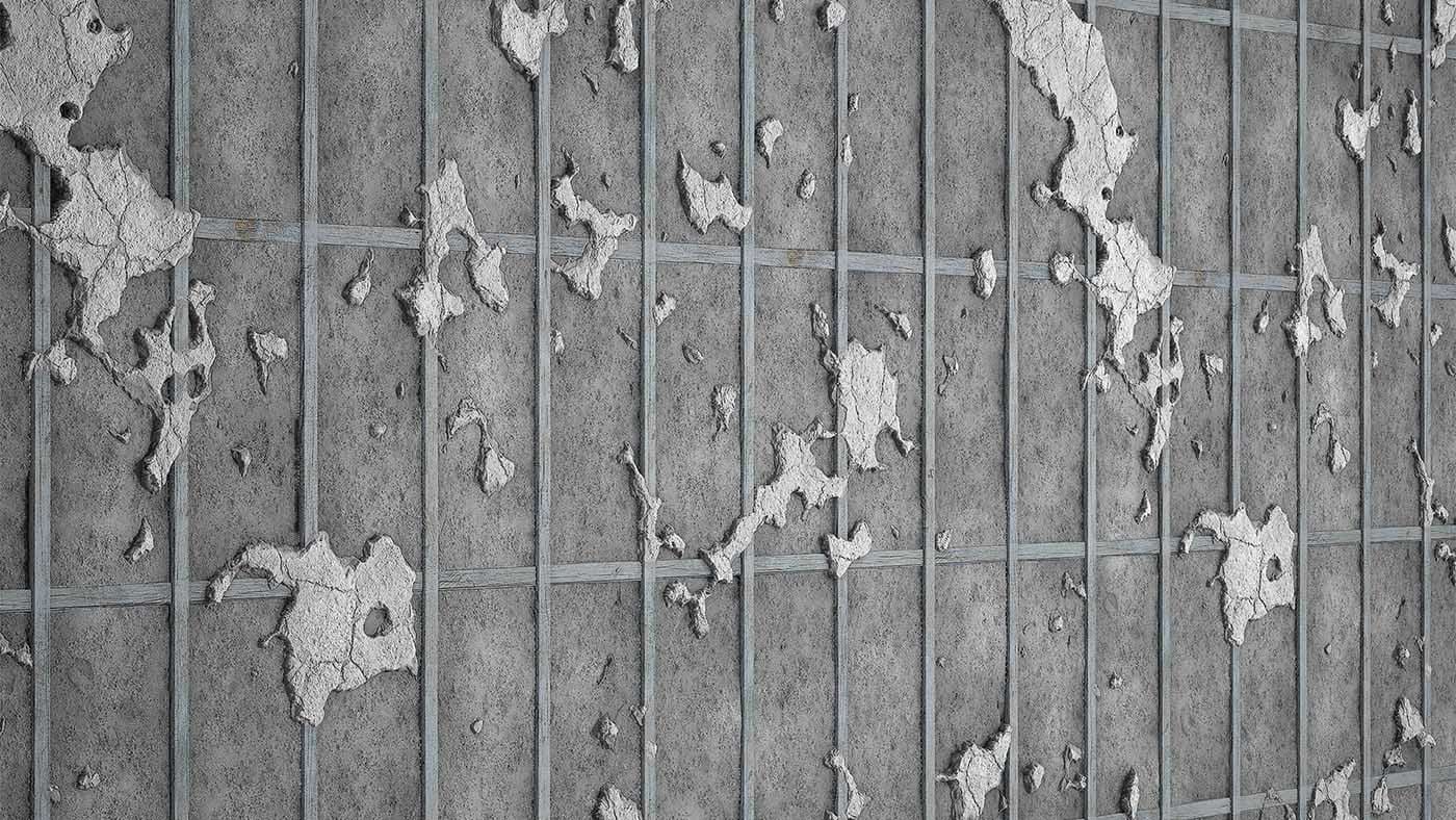 Damaged Wall PBR Texture