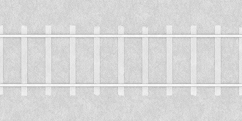 Railroad Tracks PBR Texture