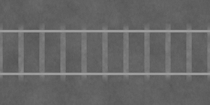Railroad Tracks PBR Texture