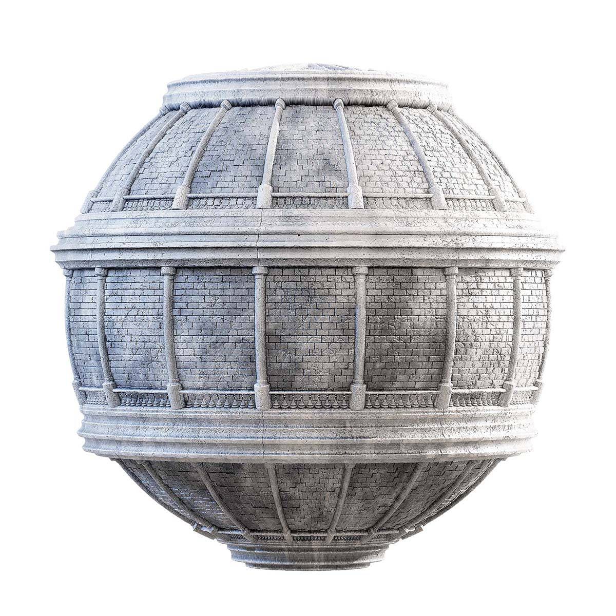 Castle Wall PBR Texture