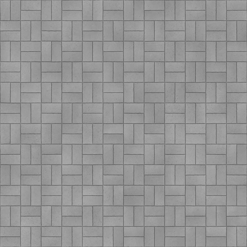 Beige Concrete Pavement PBR Texture