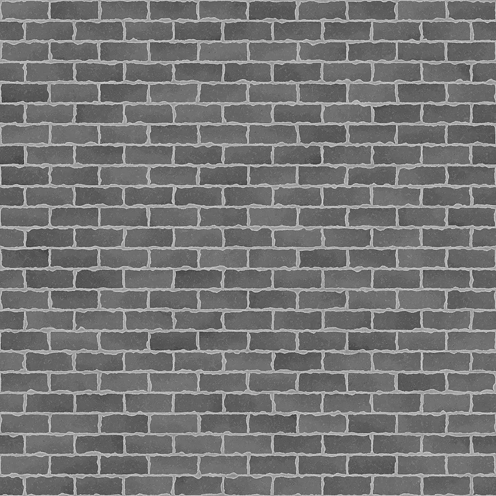 Old Grey Brick Wall PBR Texture