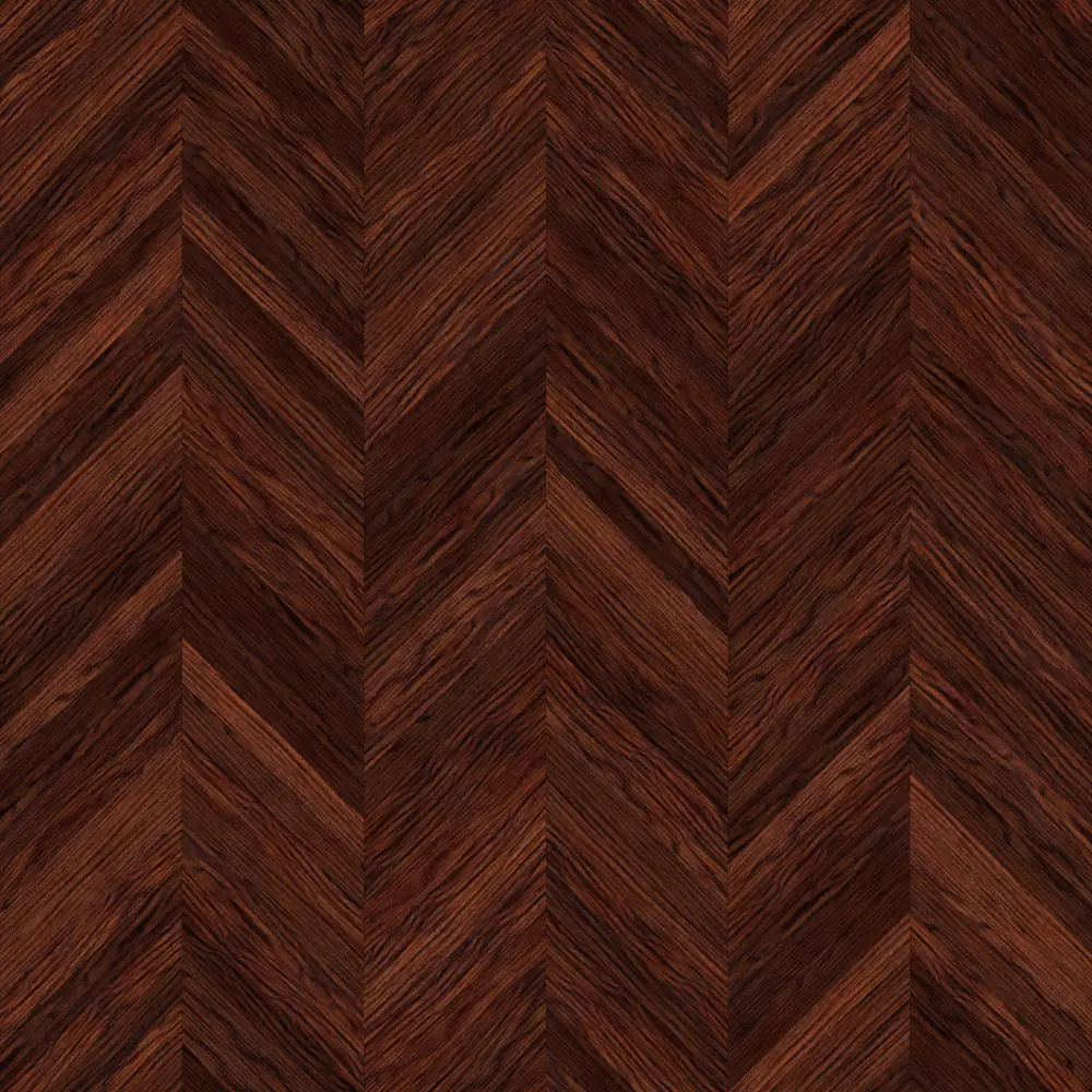 Dark Chevron Wood Parquet PBR Texture