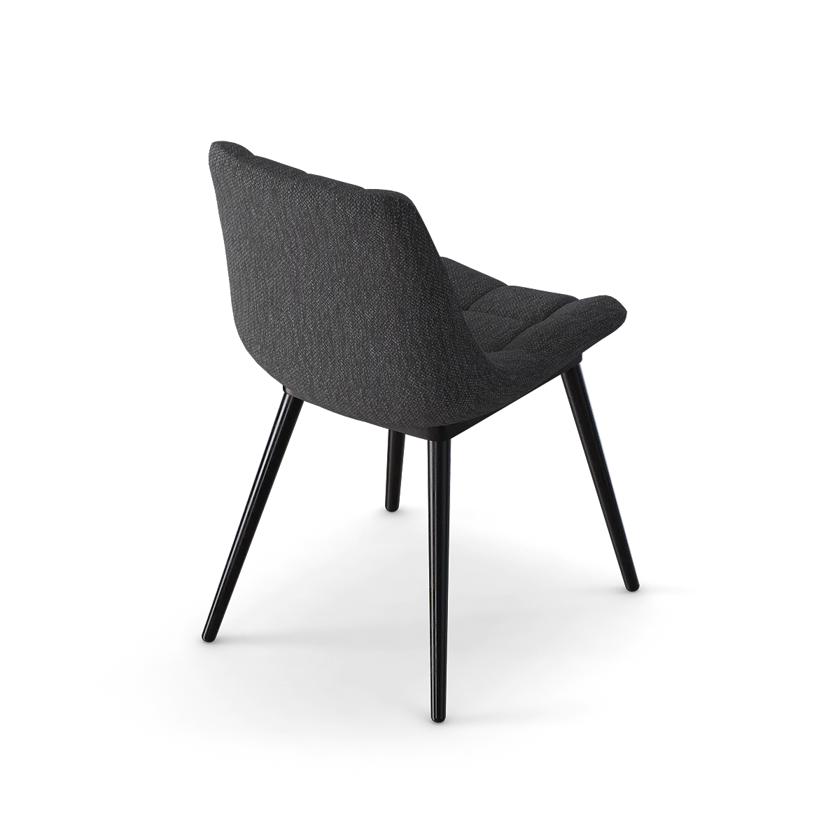 Dark Grey Fabric Chair
