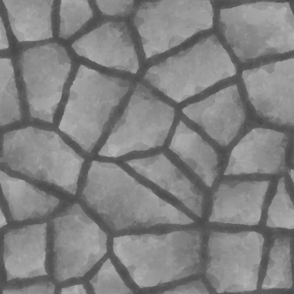 Flagstone with Dry Leaves PBR Texture