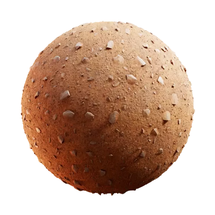 Martian Rocky Ground PBR Texture