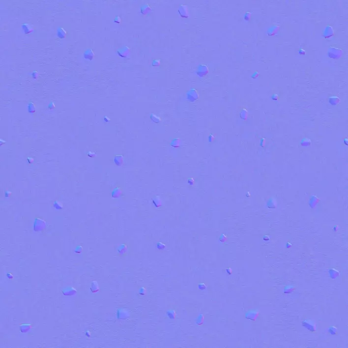 Stylized Grass with Rocks PBR Texture