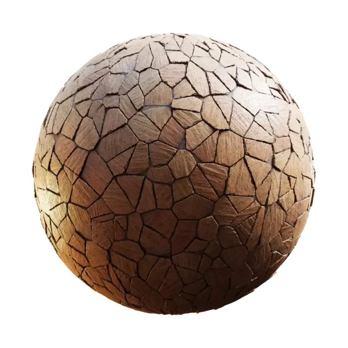 Beige Stone Pavement PBR Texture