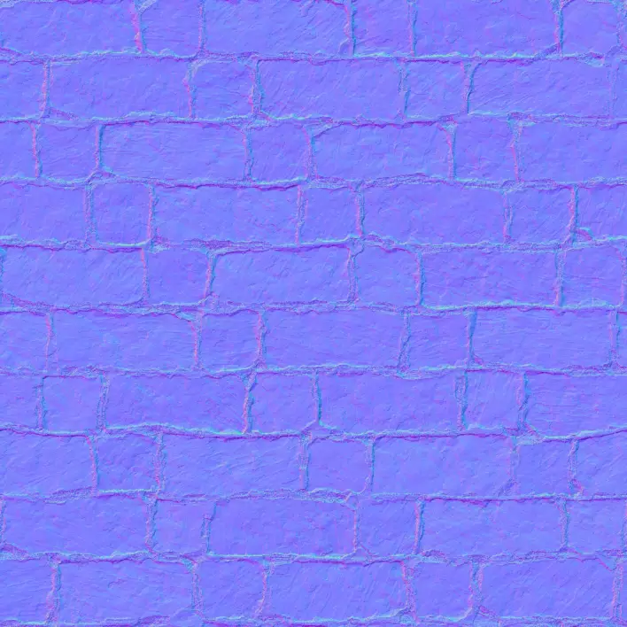 Brown Stone Bricks PBR Texture