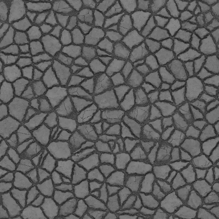 Brown Wet Stone Pavement PBR Texture