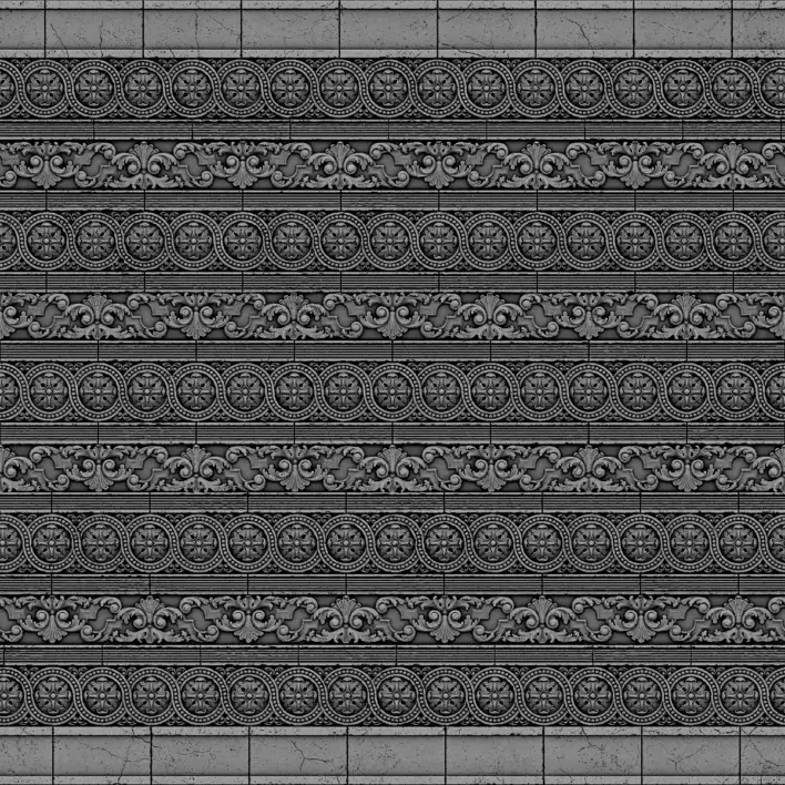 Church Stone Wall PBR Texture