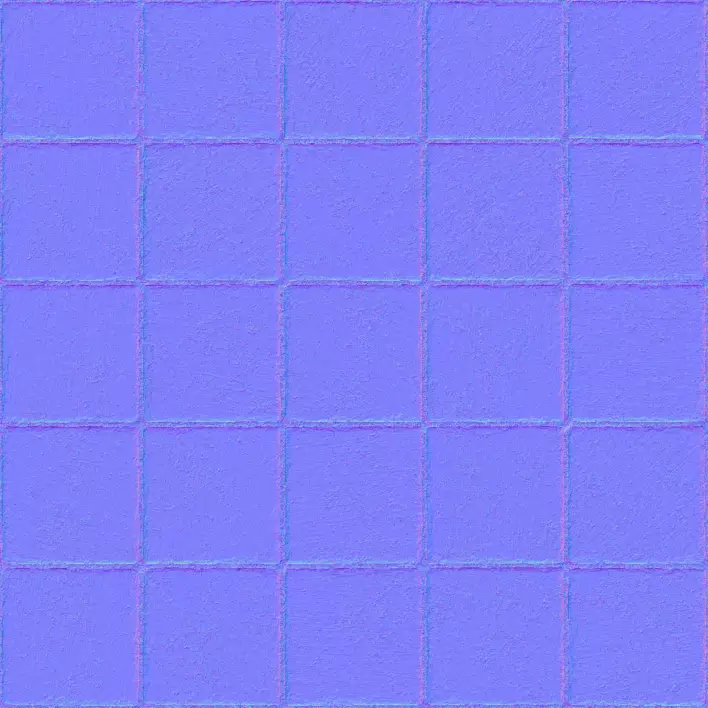 Dark Concrete Blocks PBR Texture