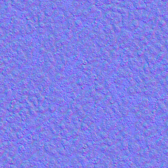 Green Coral Reef PBR Texture