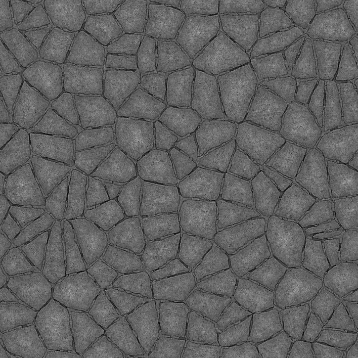 Grey Stone Tiles PBR Texture