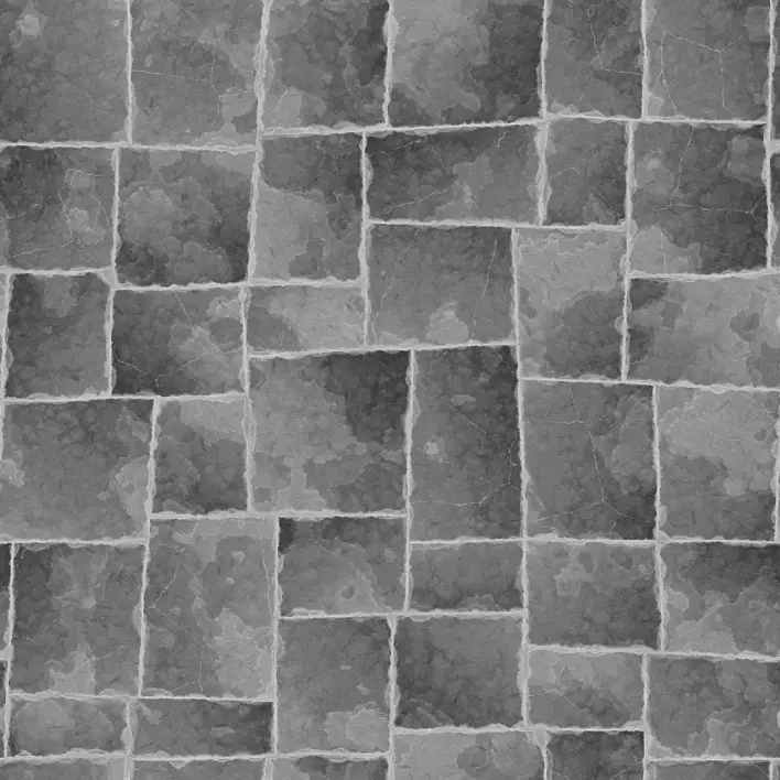 Large Brown Stone Slabs PBR Texture