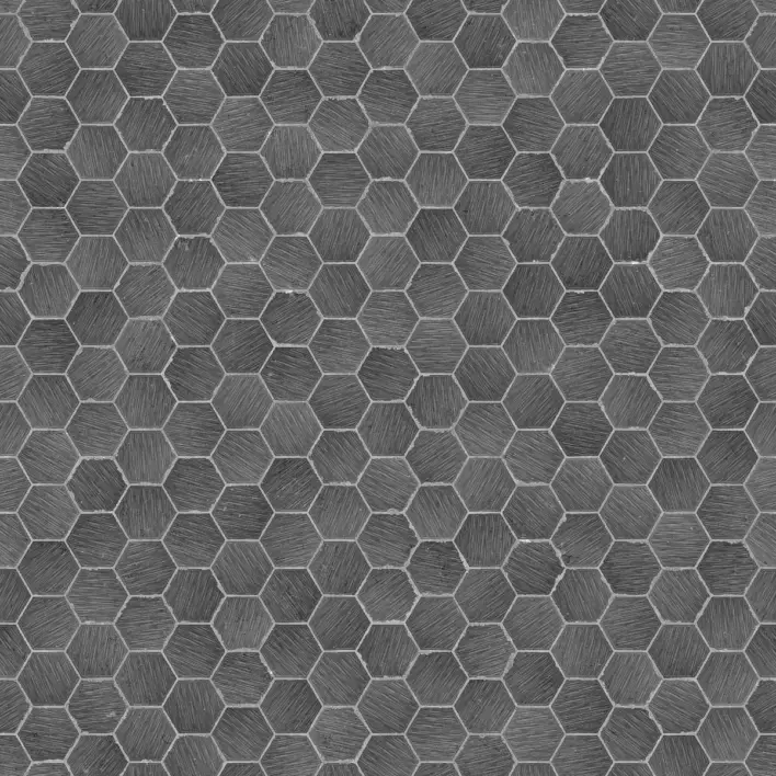 Red Hexagonal Tiles PBR Texture