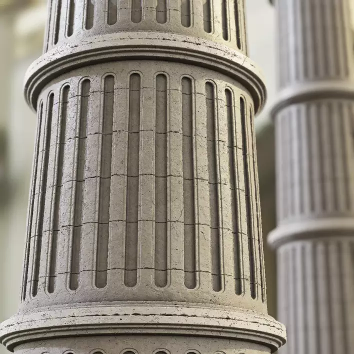 Stone Column PBR Texture