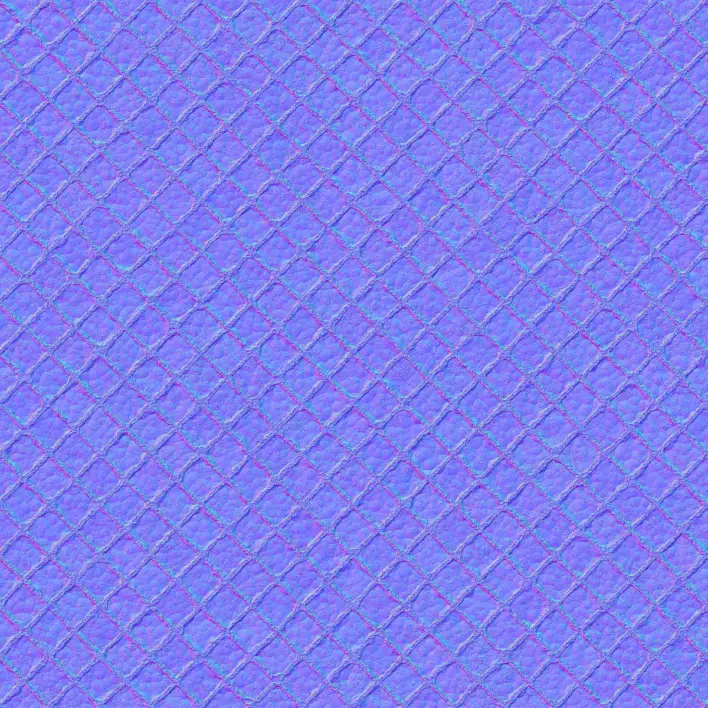 White Flagstone Pavement PBR Texture