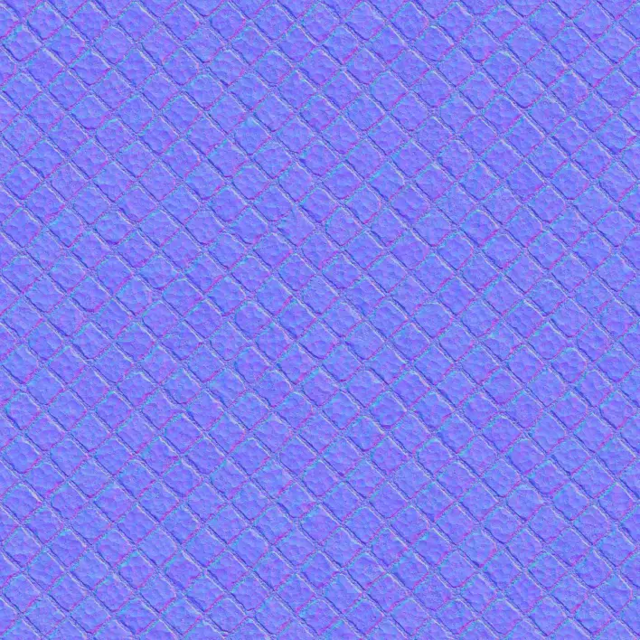 White Flagstone Pavement PBR Texture