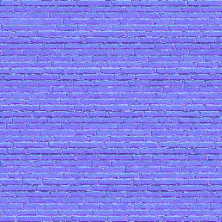Yellow Brick Wall PBR Texture