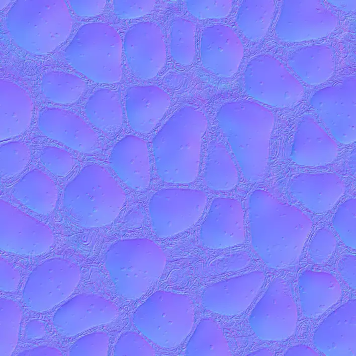 Brown Green Biomass PBR Texture