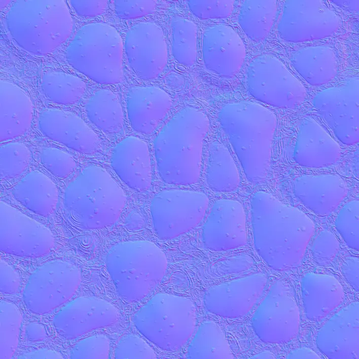 Brown Green Biomass PBR Texture