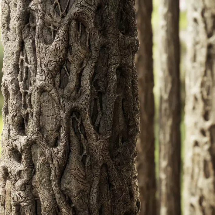 Fig Tree Bark PBR Texture