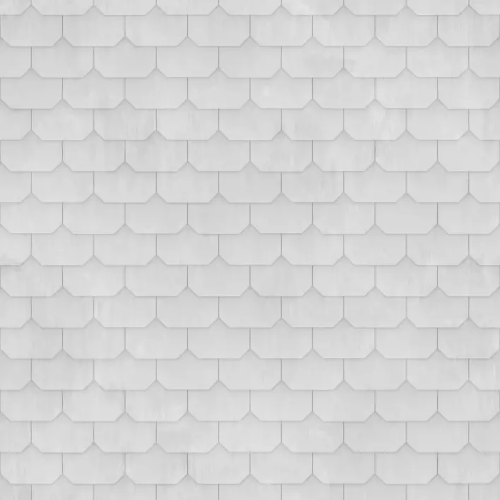 Blue Metal Shingle Roof PBR Texture