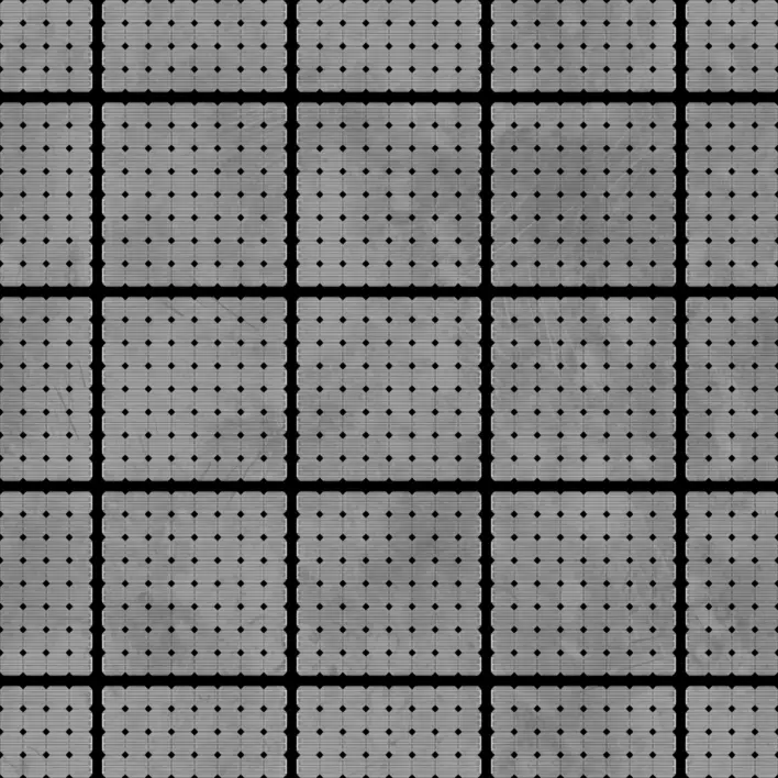 Dusty Solar Panels PBR Texture