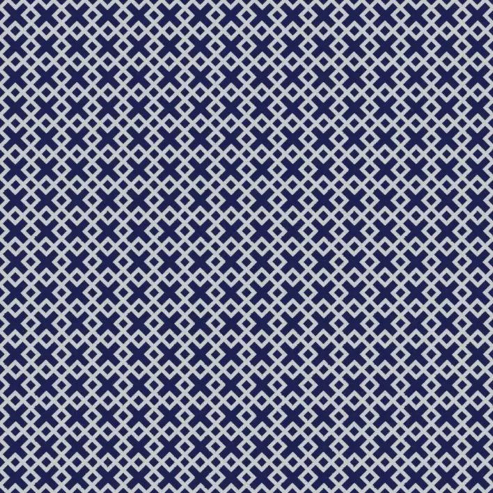 Patterned Blue Silver Fabric PBR Texture