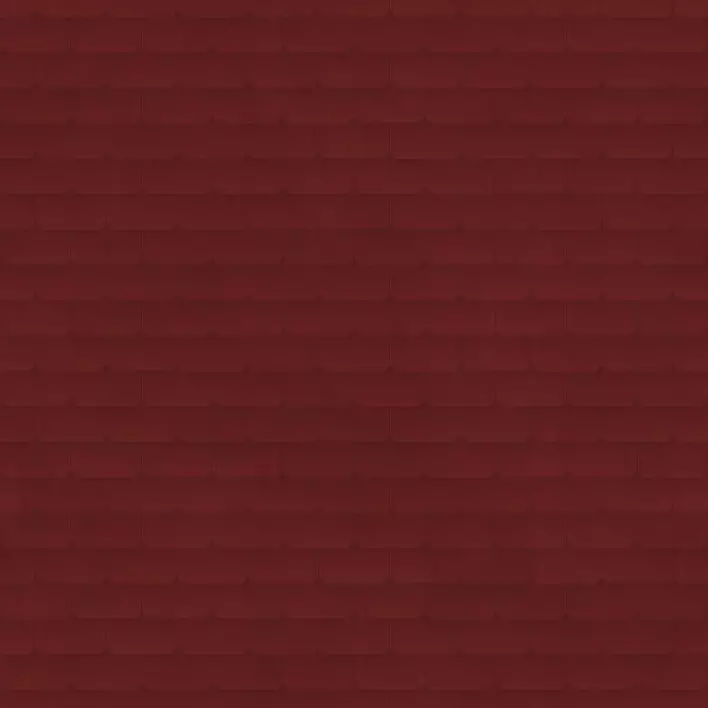 Red Rectangular Shingle Roof PBR Texture