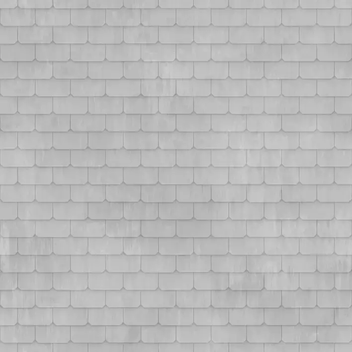 Red Rectangular Shingle Roof PBR Texture