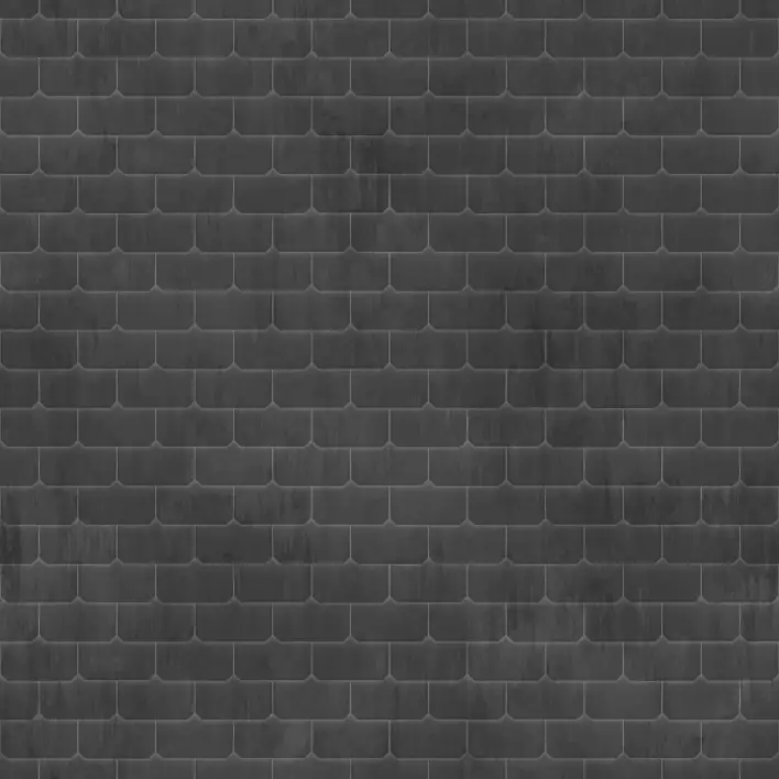 Red Rectangular Shingle Roof PBR Texture