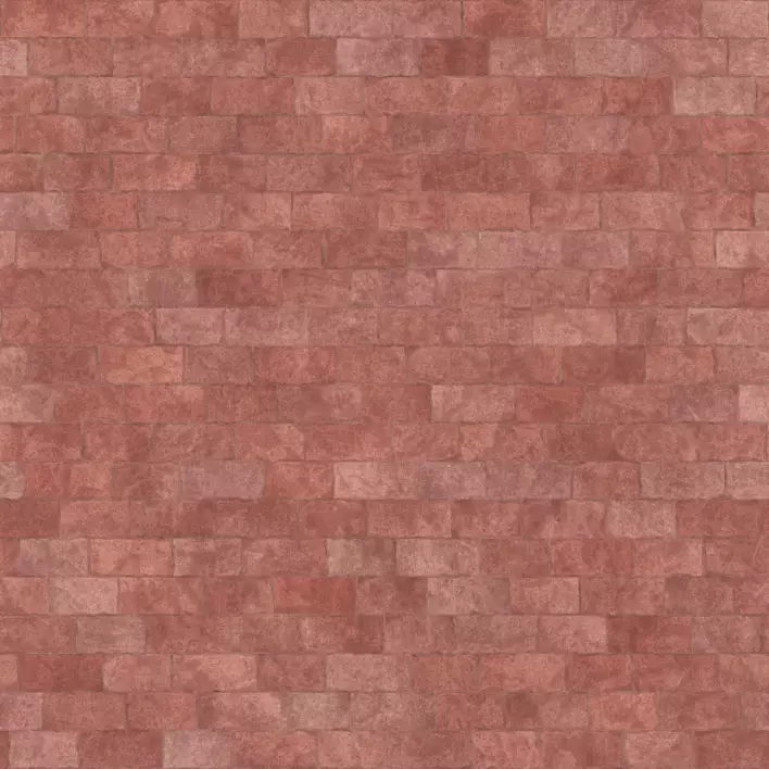Red Sandstone Bricks PBR Texture