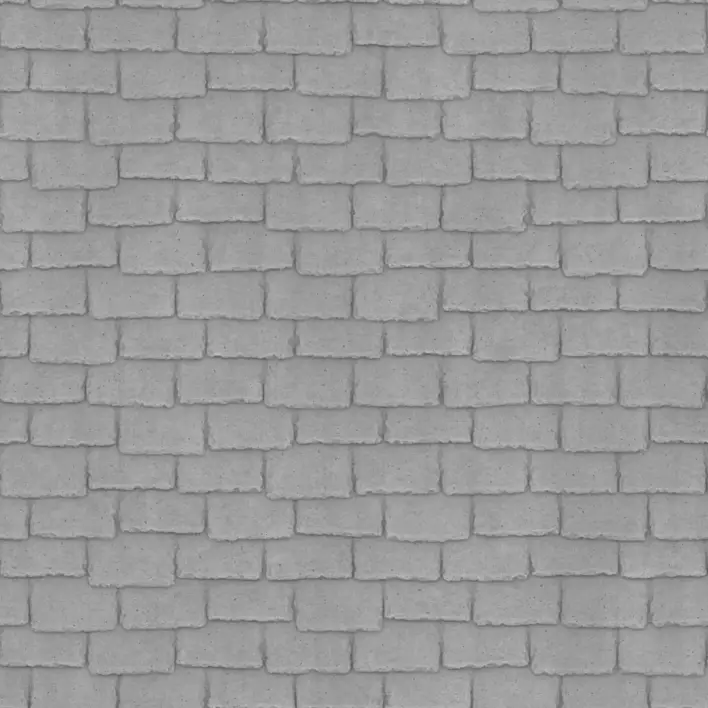 Stone Shingle Roof PBR Texture