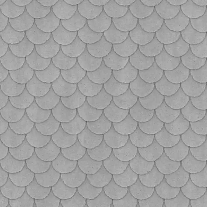 Stone Shingle Roof PBR Texture