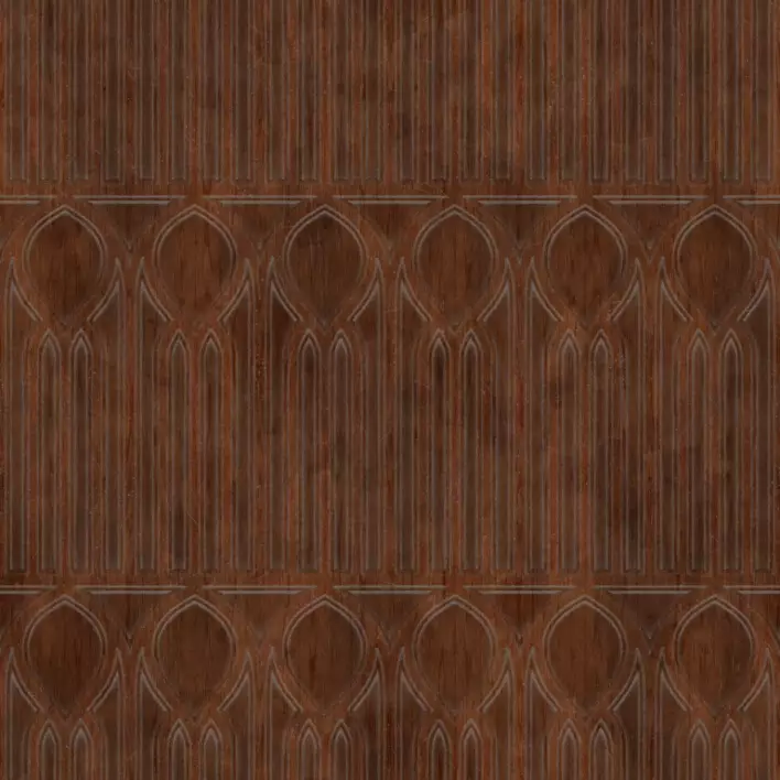 Wooden Wall Panels PBR Texture