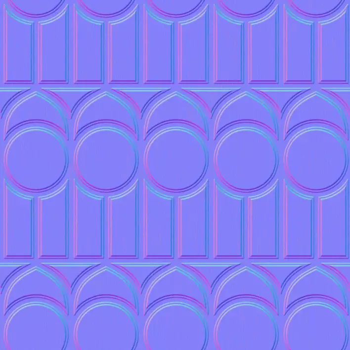 Wooden Wall Panels PBR Texture