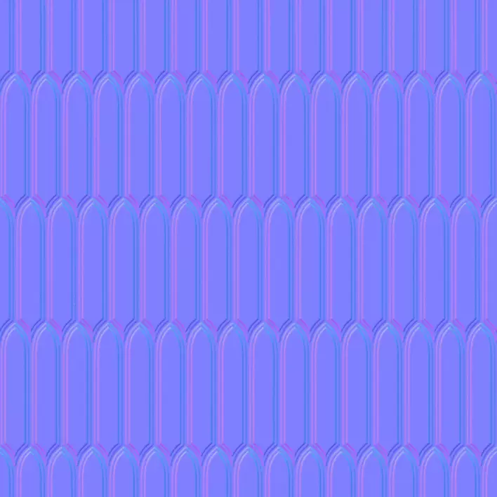 Wooden Wall Panels PBR Texture